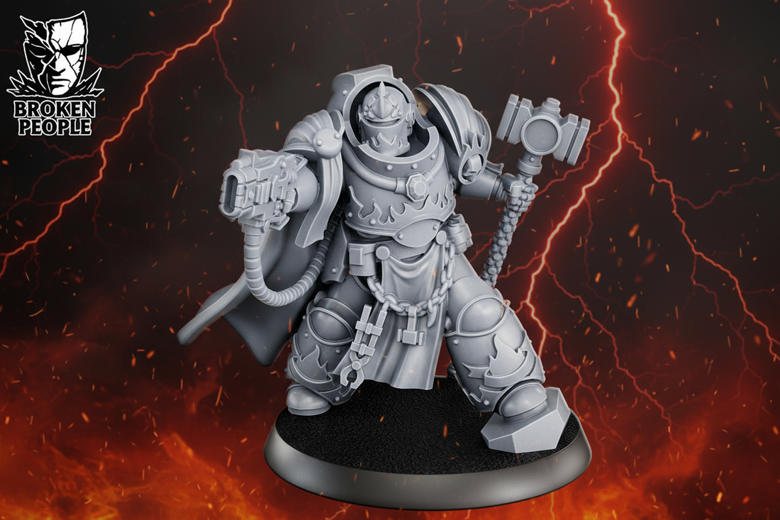 3d Printed Justicar Lazarus Ironborn by DakkaDakka Miniatures – Last ...