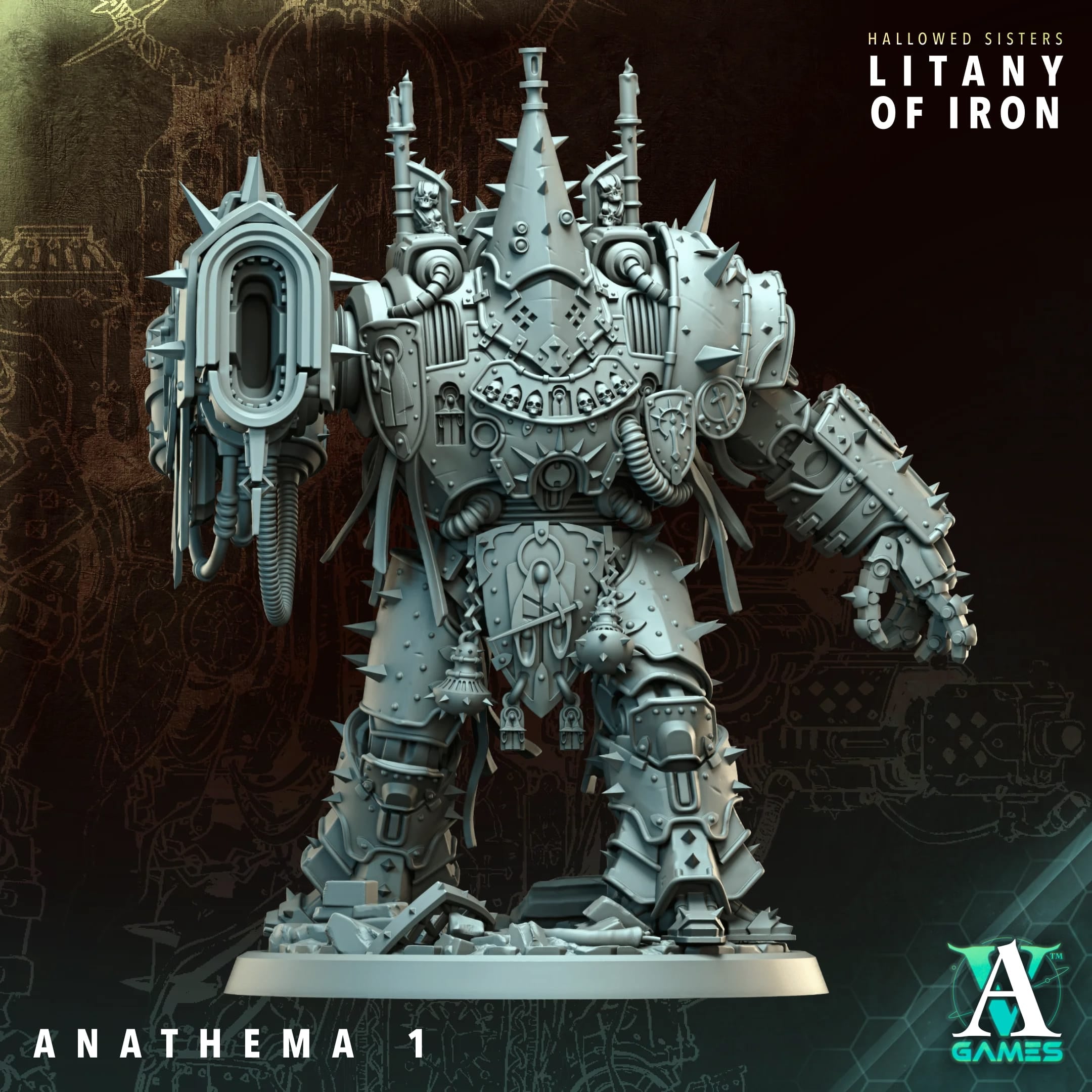 3D Printed Anathema by Archvillain Games – Last Hope Miniatures