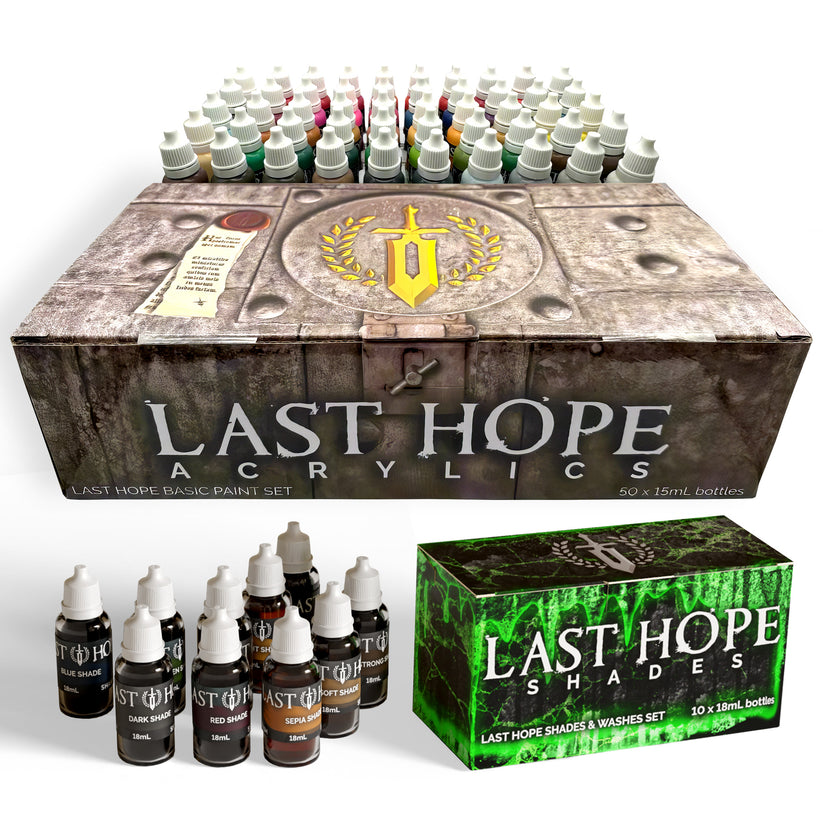 Acrylic Paint Set V2.0 for Wargame Miniatures - NEW FORMULA – Last Hope ...