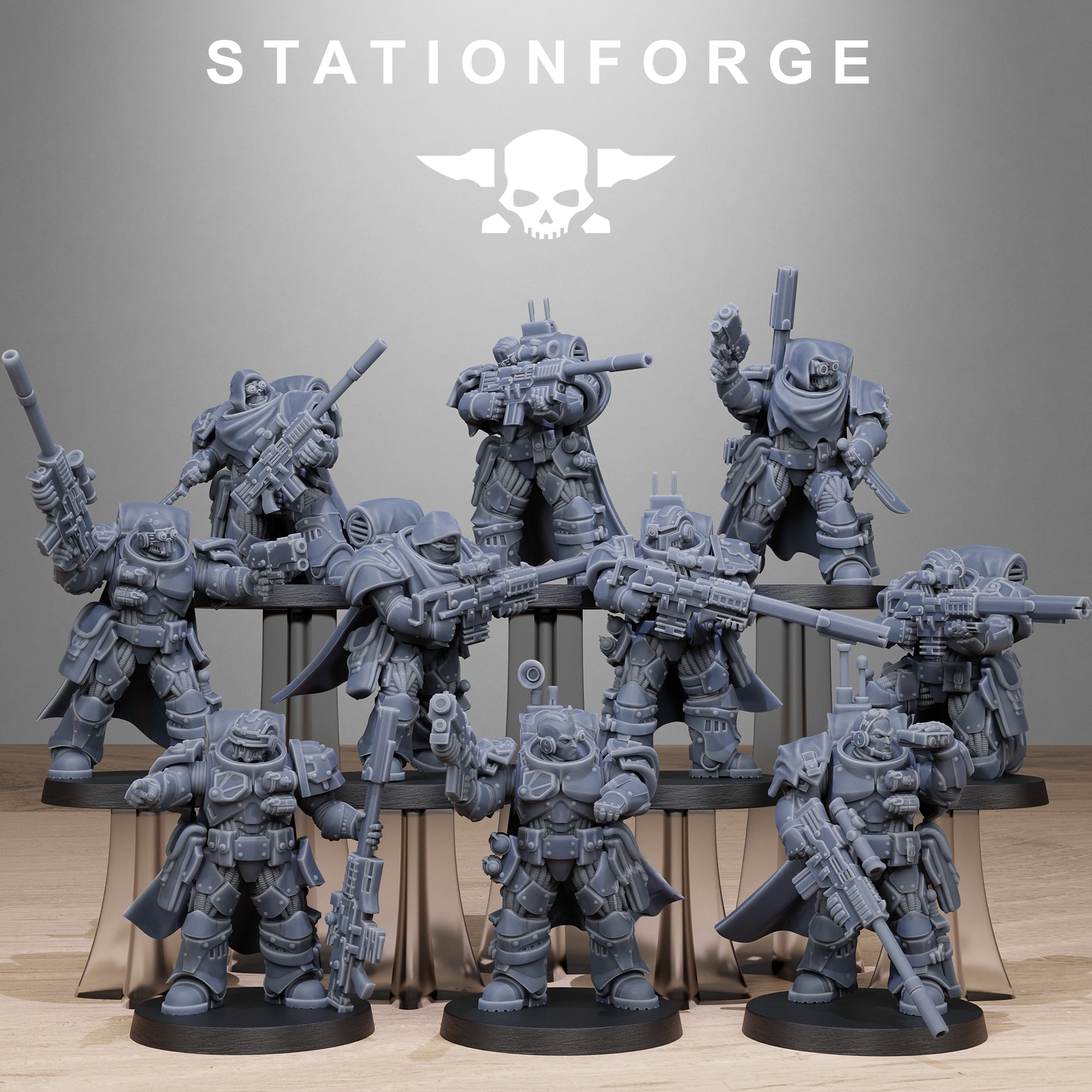 3D Printed Socratis Snipers x10 by StationForge Miniatures – Last Hope ...