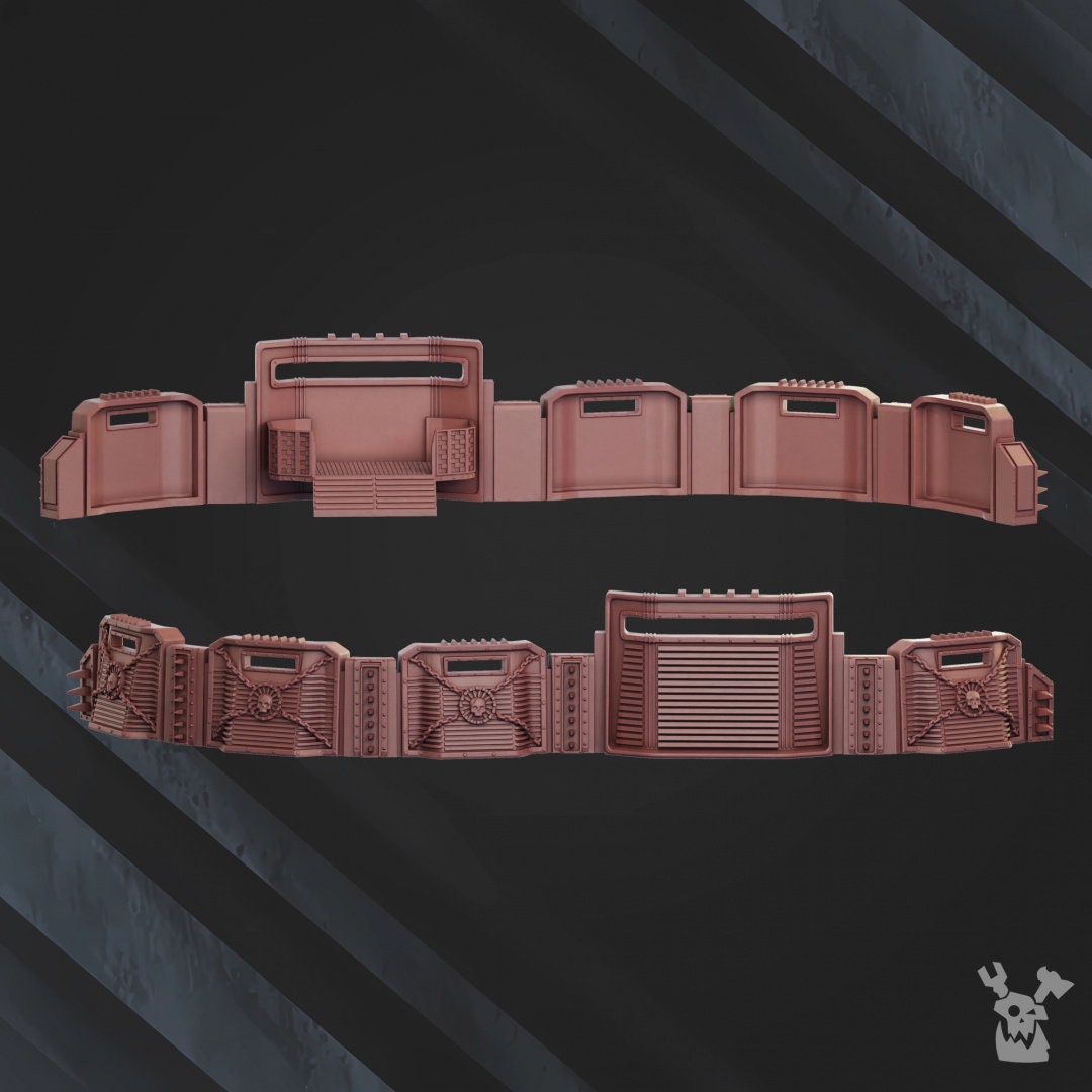 3d Printed Battlefield Cover Terrain by DakkaDakka – Last Hope Miniatures