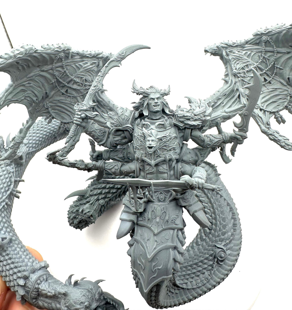 3D Printed Giant Daemon Snake by 3DArtGuy Miniatures – Last Hope Miniatures