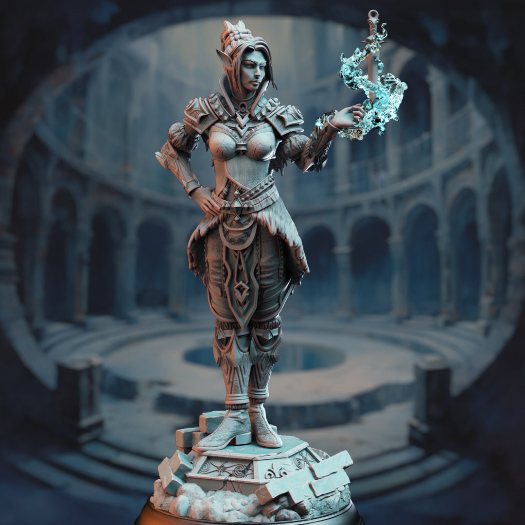 3D Printed Half Elf Soulknight Rogue Agent by DM Stash – Last Hope ...