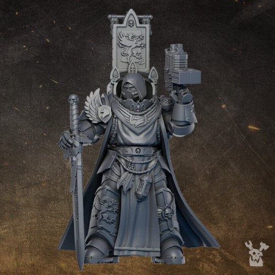 3d Printed Sir Percival by DakkaDakka Miniatures – Last Hope Miniatures