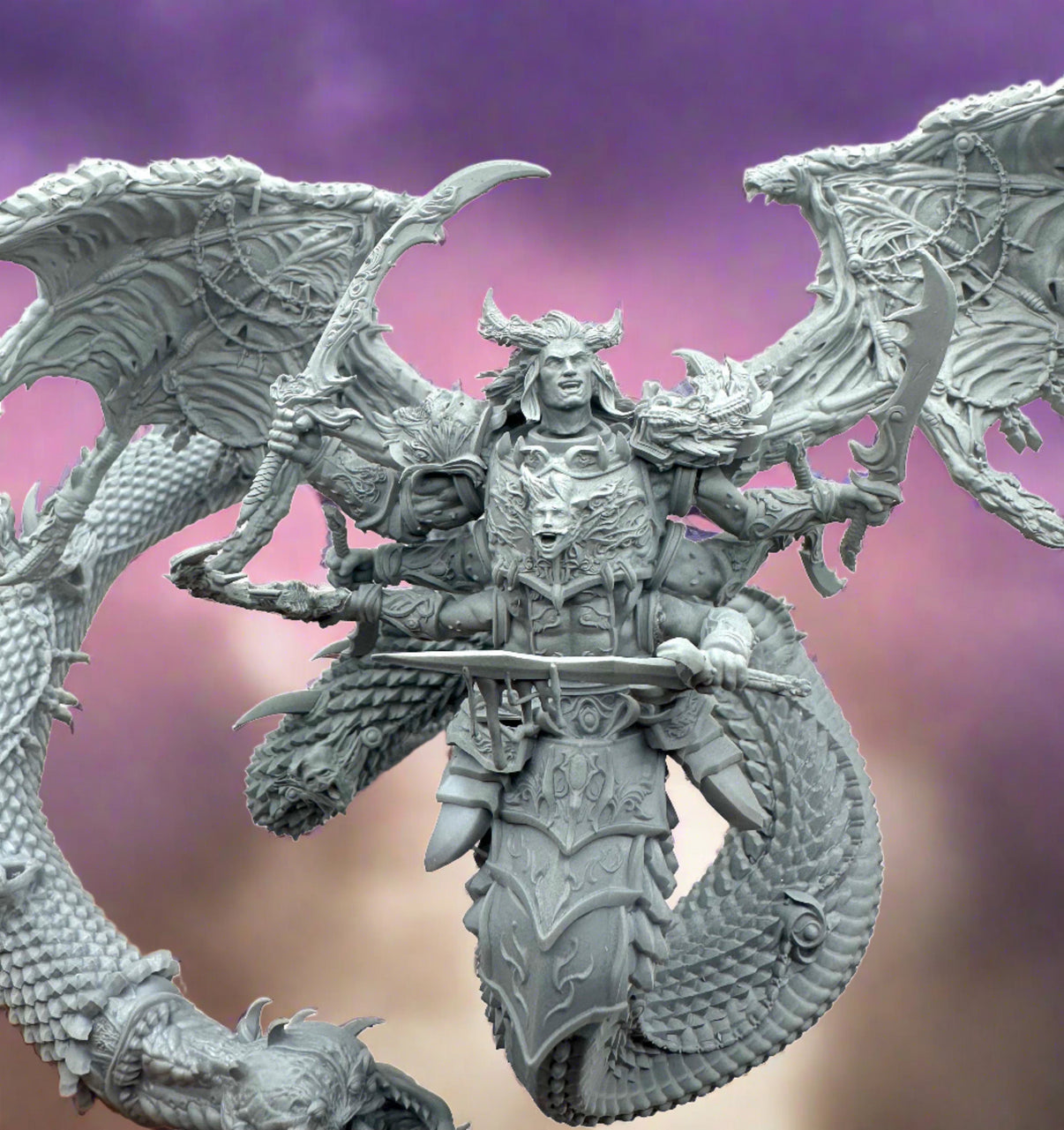 3D Printed Giant Daemon Snake by 3DArtGuy Miniatures – Last Hope Miniatures