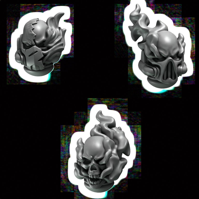 3d Printed Cursed Company Helmets x12 by Greytide Studio – Last Hope ...