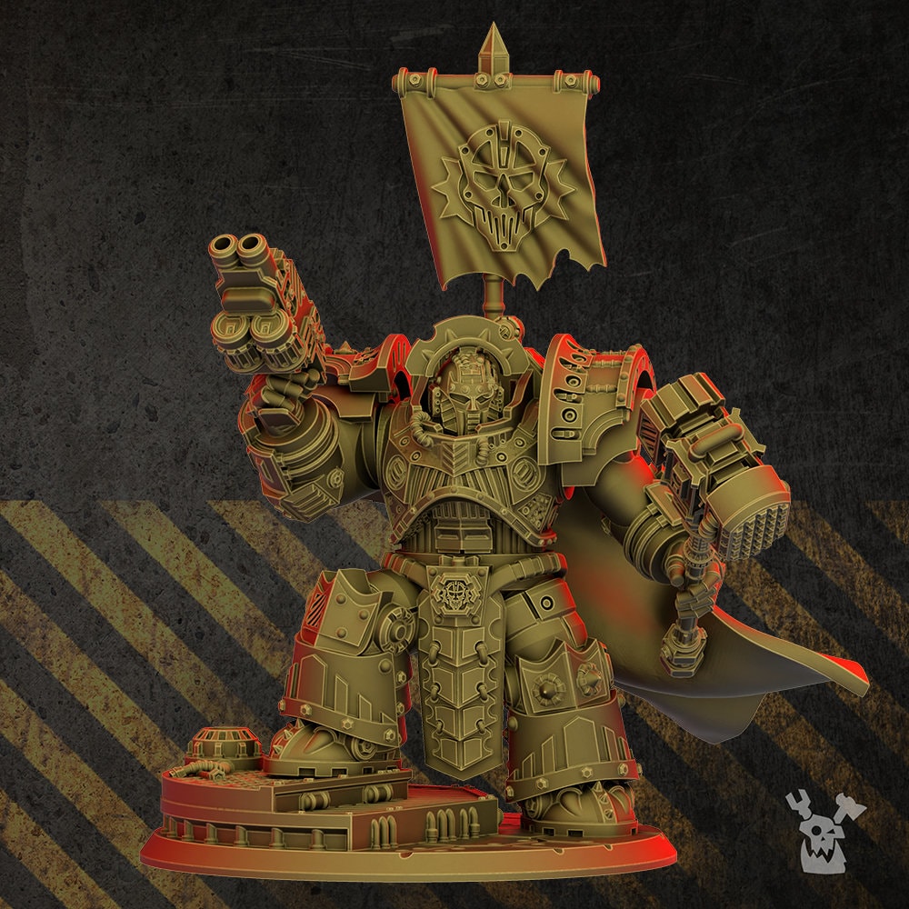3d Printed Warsmith in Heavy Armor by DakkaDakka Miniatures – Last Hope ...