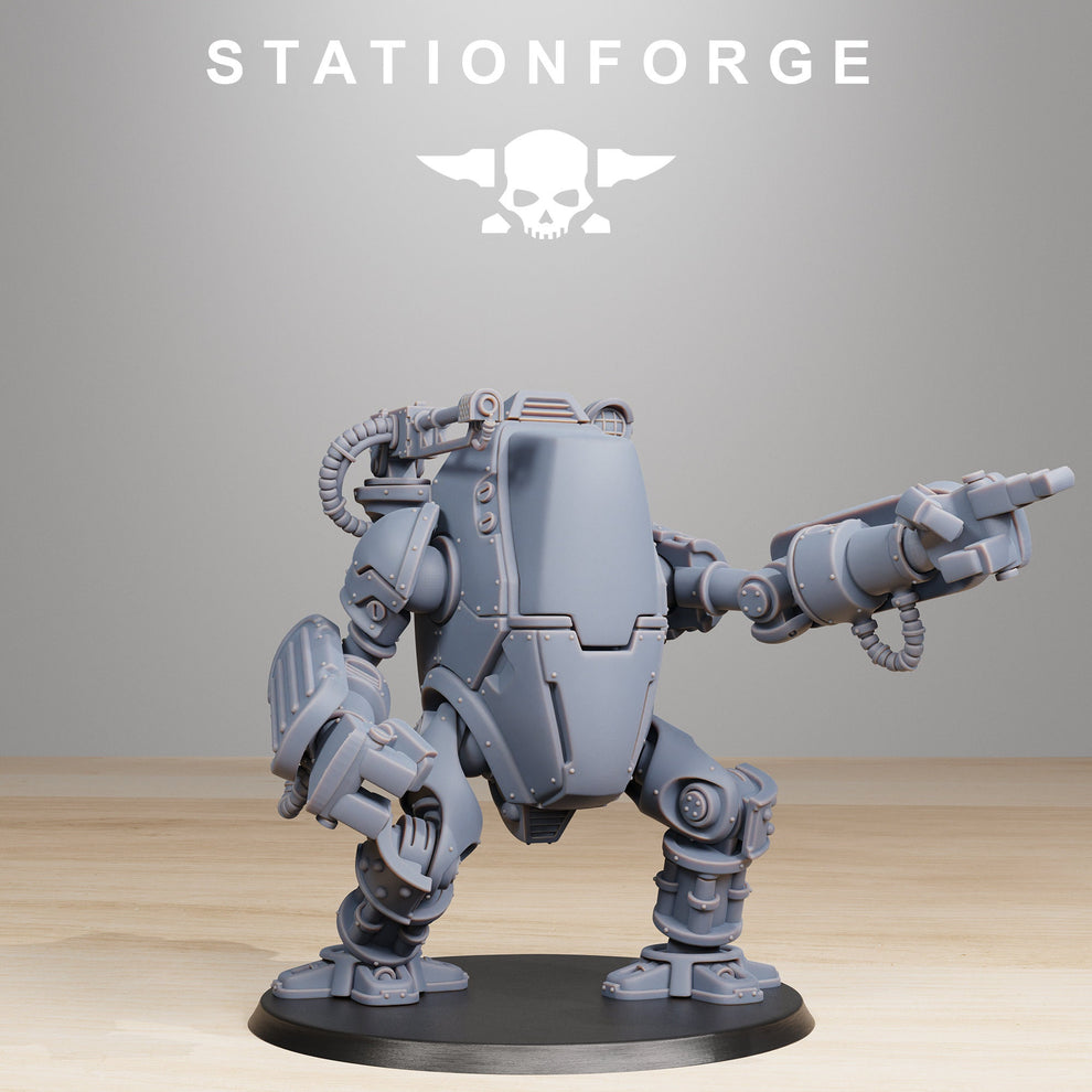 3D Printed Scavenger Clanker by StationForge Miniatures – Last Hope ...