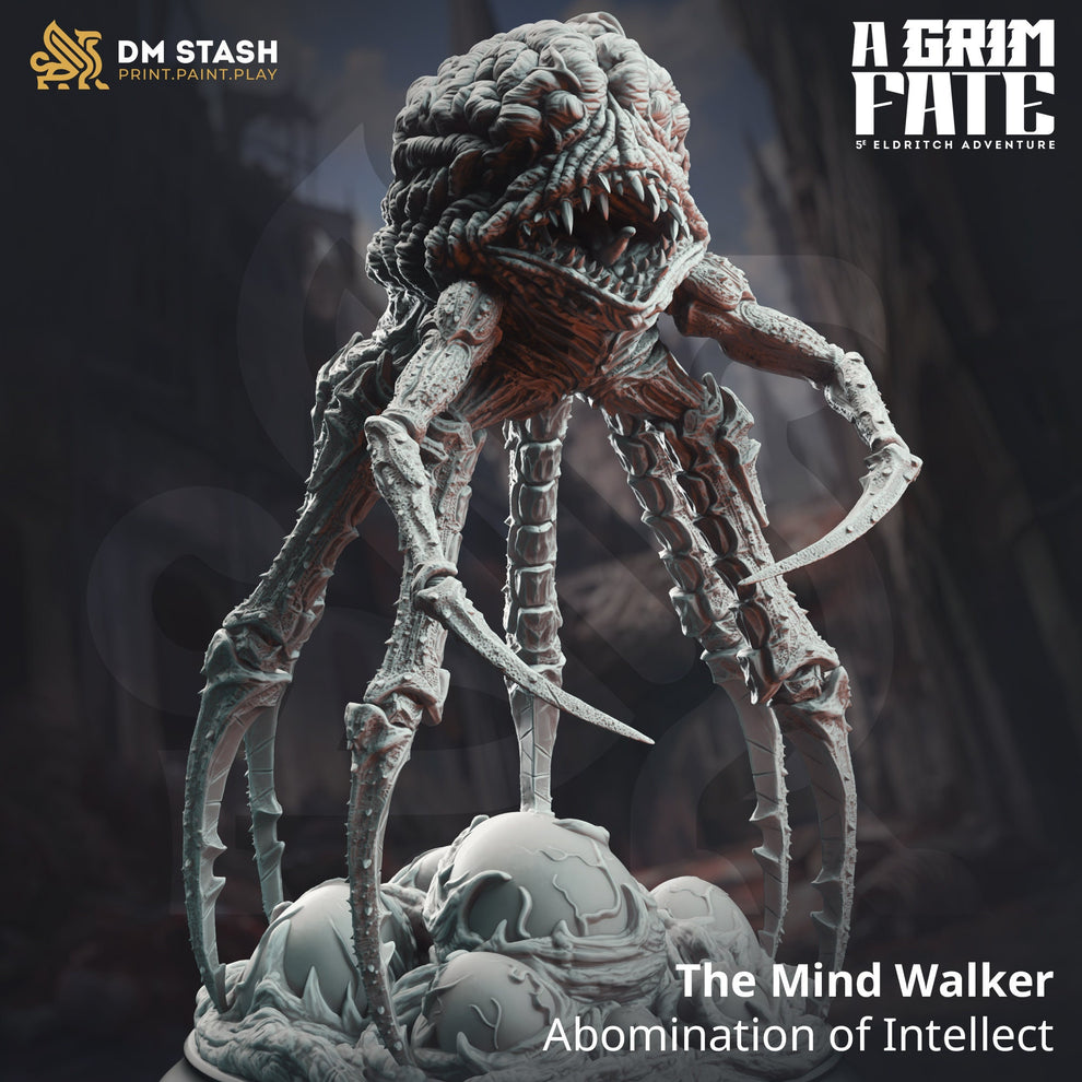 3D Printed Eldritch Ascendant Brain by DM Stash – Last Hope Miniatures