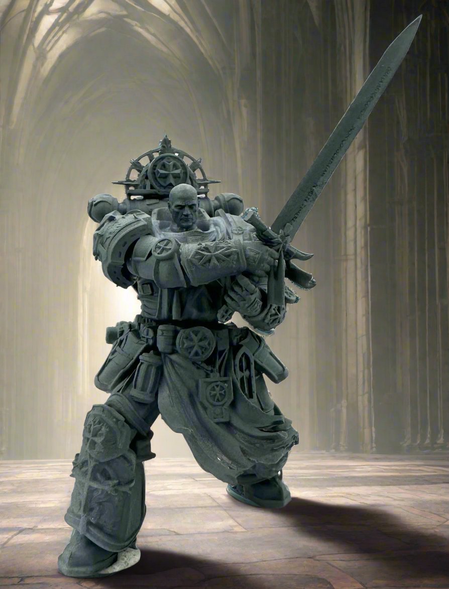 3D Printed High Templar by 3DArtGuy Miniatures – Last Hope Miniatures
