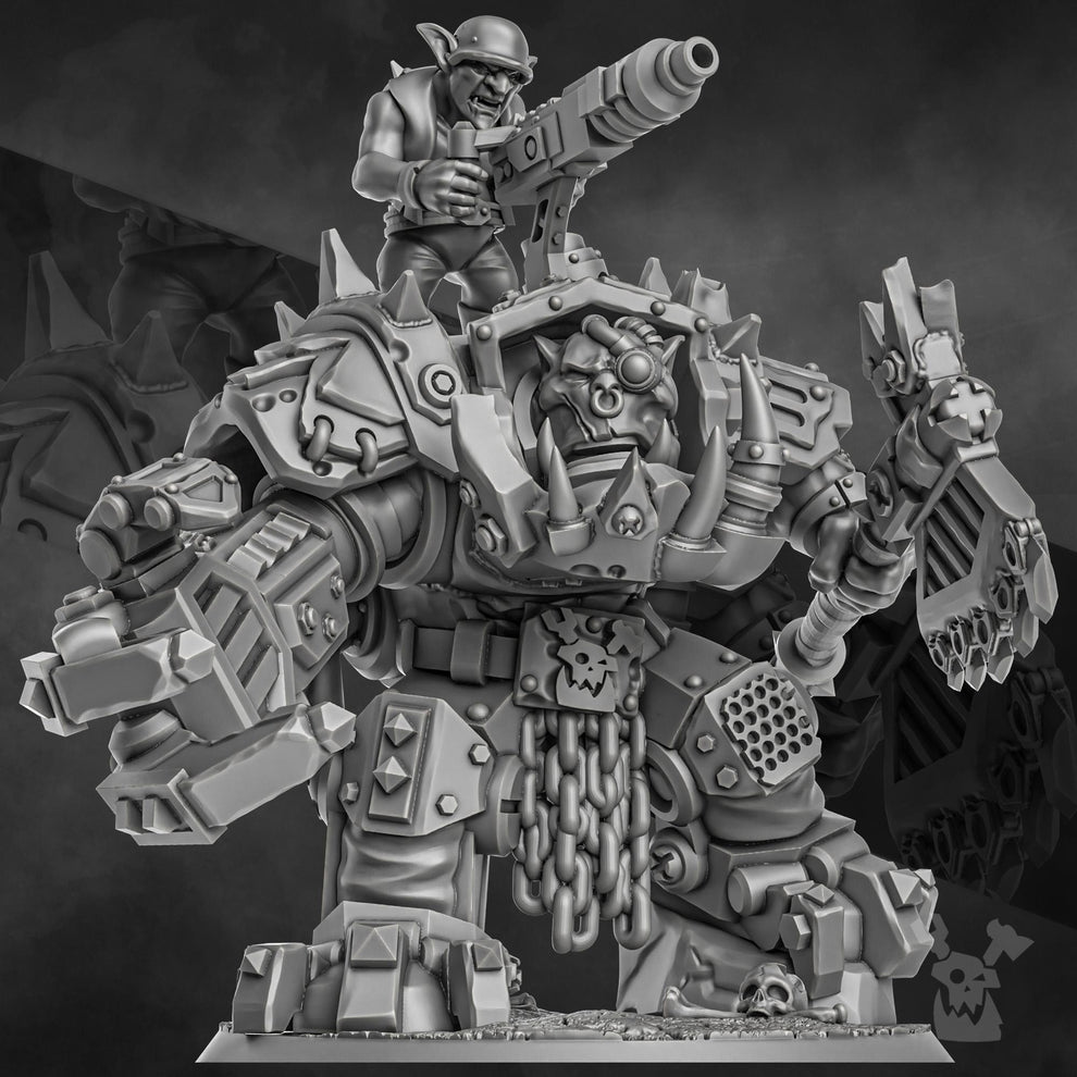 3D Printed Da Great Arma Boss by DakkaDakka Miniatures – Last Hope ...
