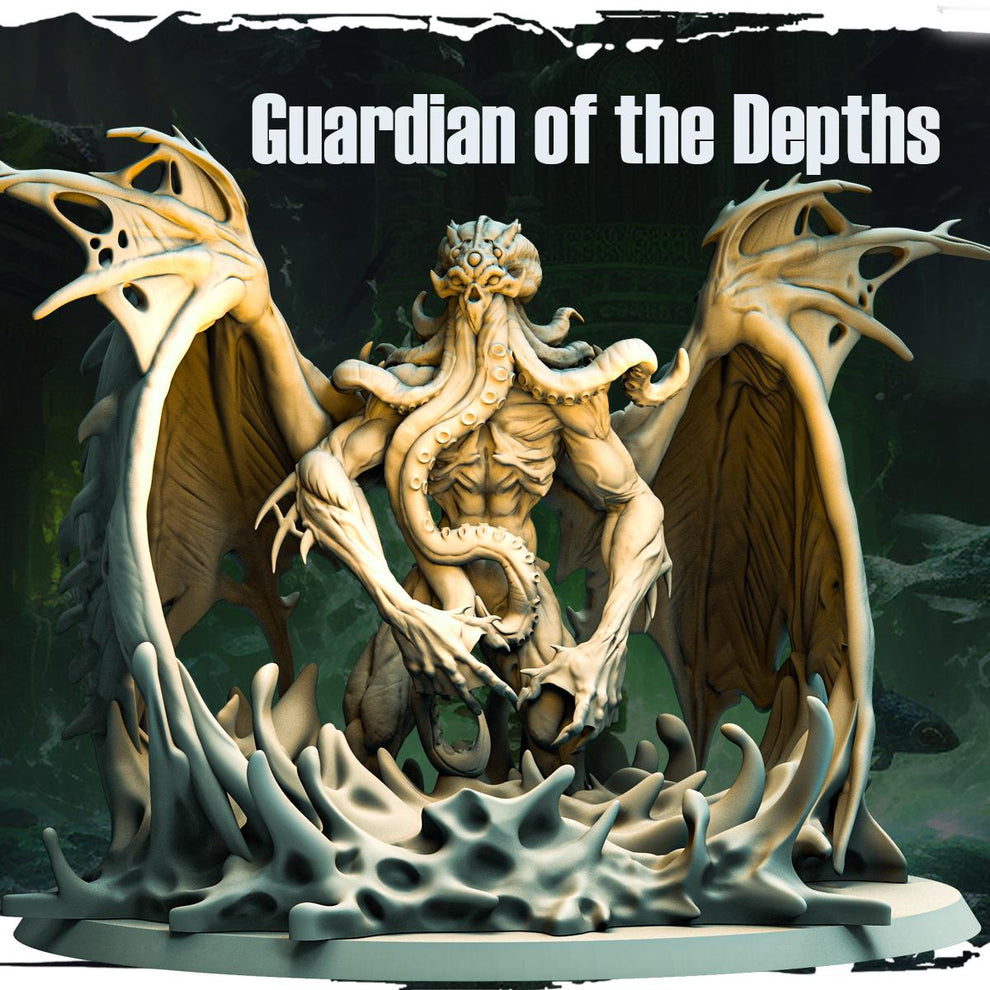 3d Printed Guardian of the Depths by Monolith Arts – Last Hope Miniatures