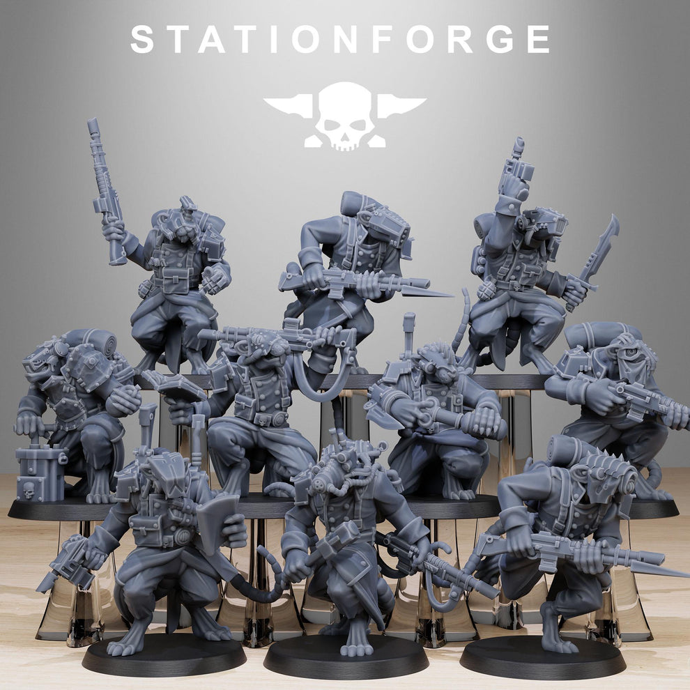 3D Printed GrimGuard Raticus by StationForge Miniatures – Last Hope ...
