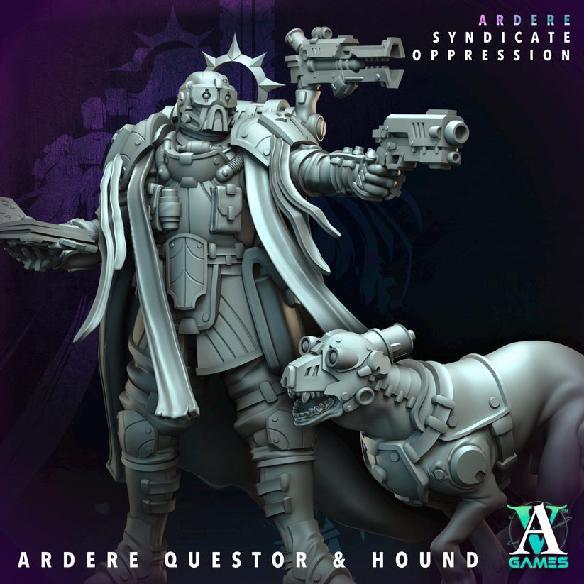 3D Printed Ardere Questor by Archvillain Games – Last Hope Miniatures