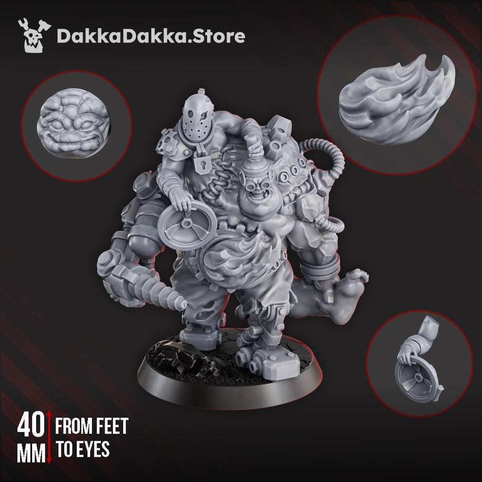 3d Printed Grimwald, the Fused Twins by DakkaDakka Miniatures – Last ...