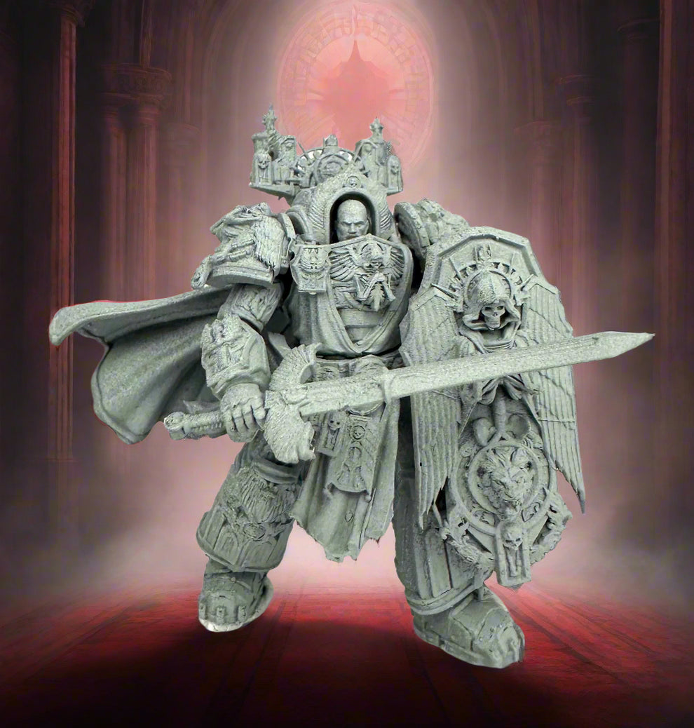 3D Printed Marine Champion by 3DArtGuy Miniatures – Last Hope Miniatures