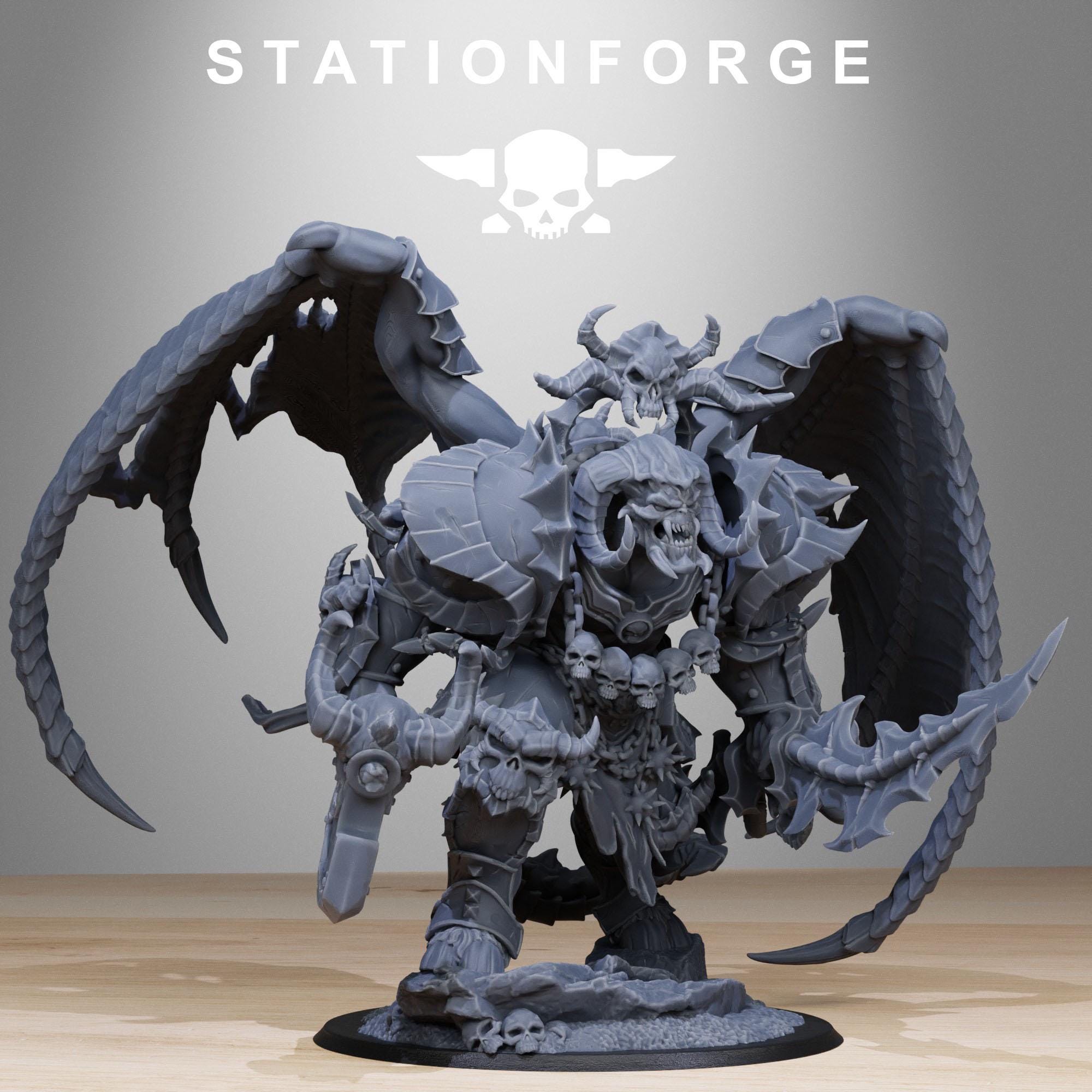 3D Printed Corrupted Demon by Stationforge Miniatures – Last Hope ...