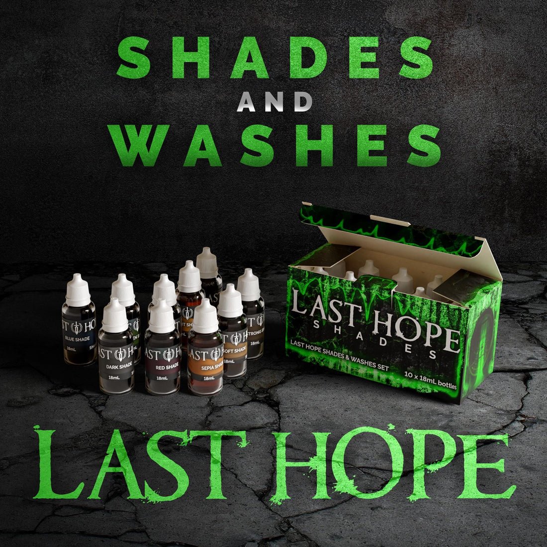 Acrylic Washes for Wargame Miniatures – Last Hope Miniatures