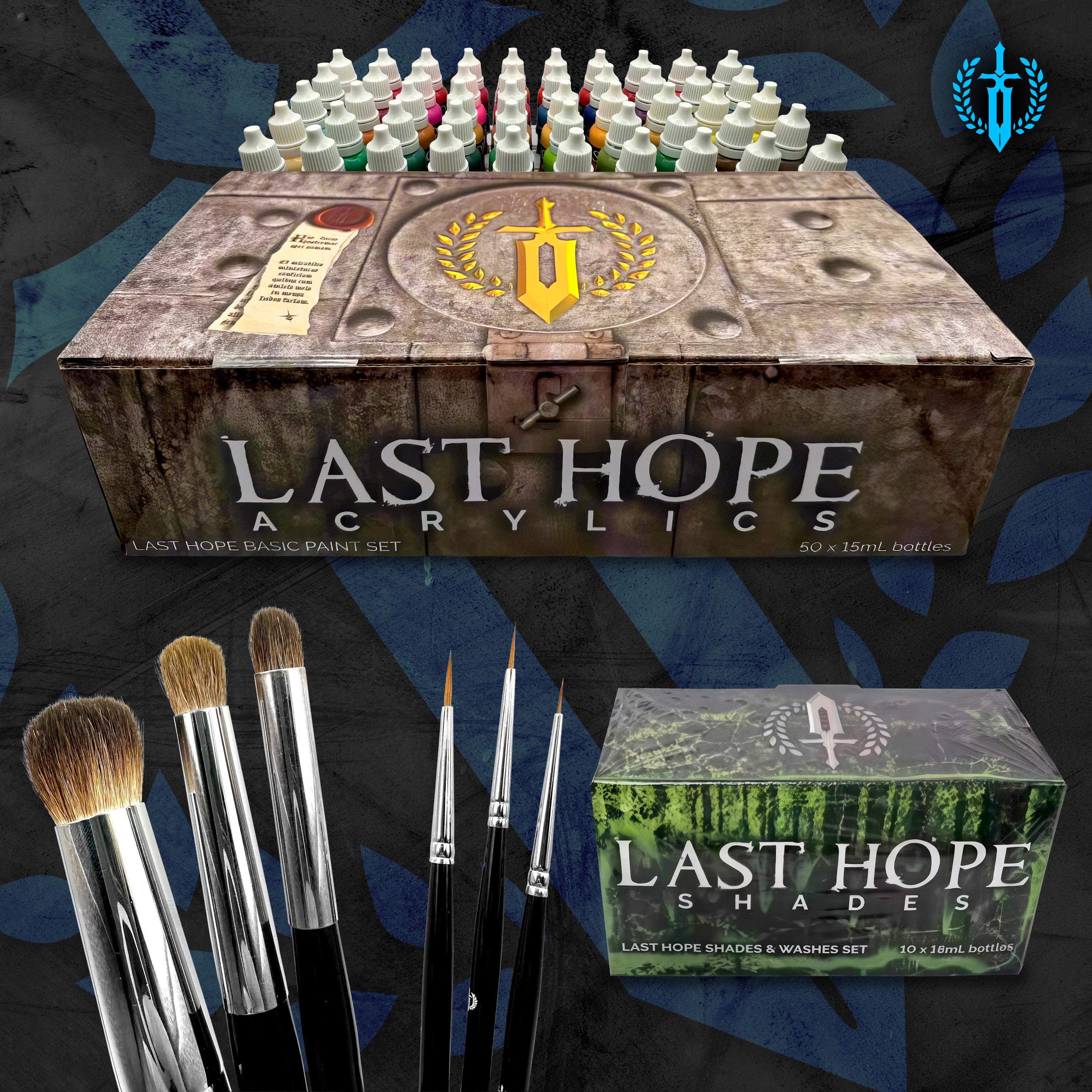 Acrylic Paint Set V2.0 for Wargame Miniatures - NEW FORMULA – Last Hope ...
