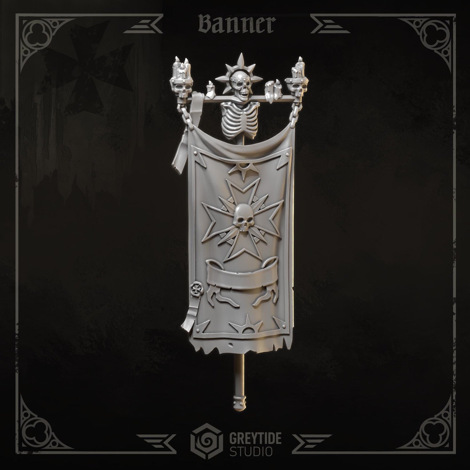 3d Printed Eternal Crusader Banners by Greytide Studio – Last Hope ...