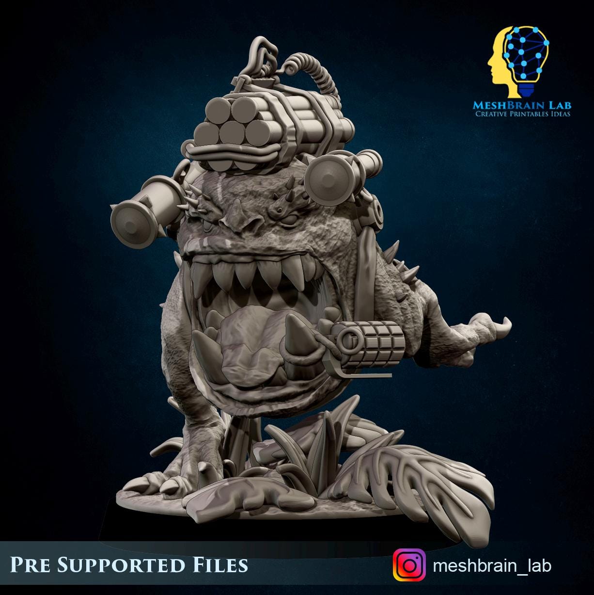 3d Printed Kommando Pet Bomb by Meshbrain Labs Miniatures – Last Hope ...
