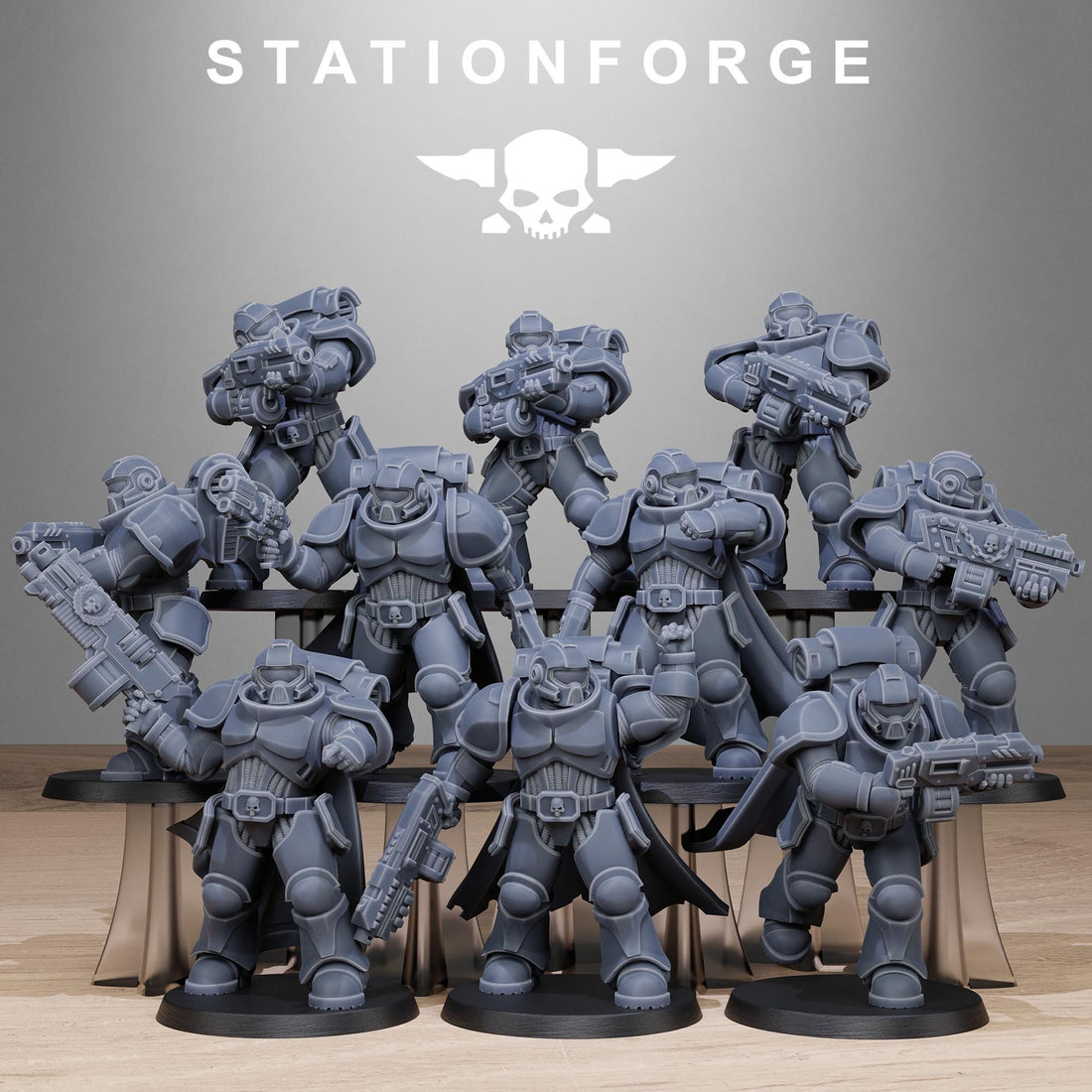 3D Printed Socratis Brutes x10 by StationForge Miniatures – Last Hope ...