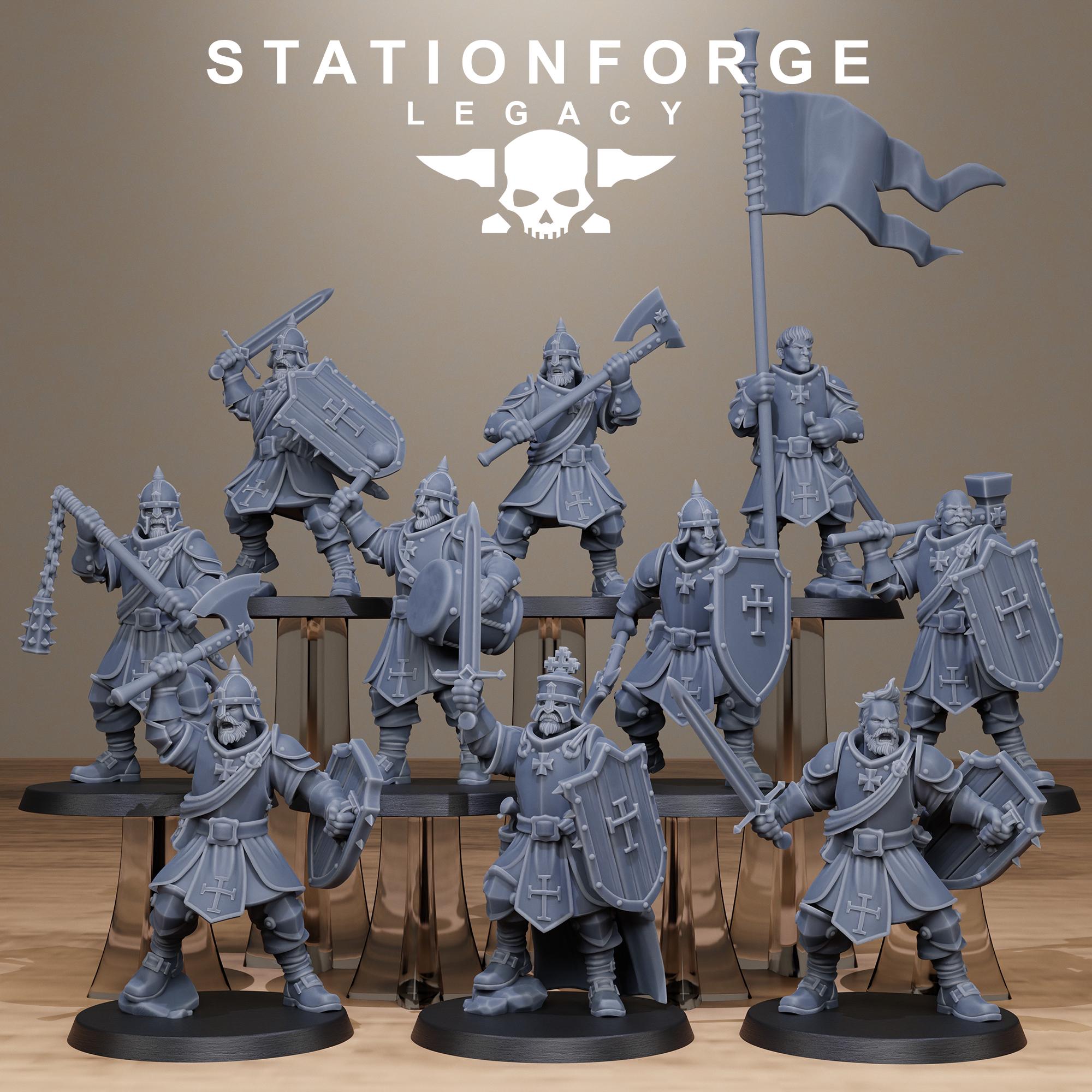 3D Printed Thorncrest Warband by StationForge Miniatures – Last Hope ...