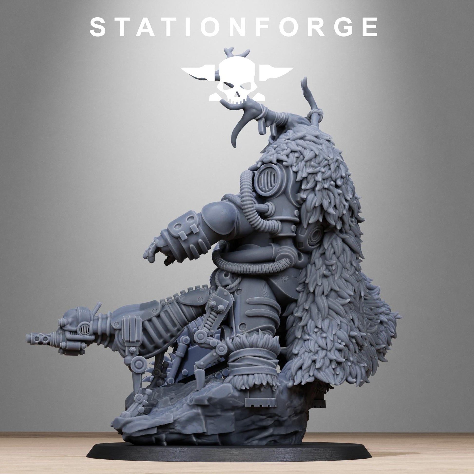 3D Printed Techno Savage Druid by StationForge Miniatures – Last Hope ...