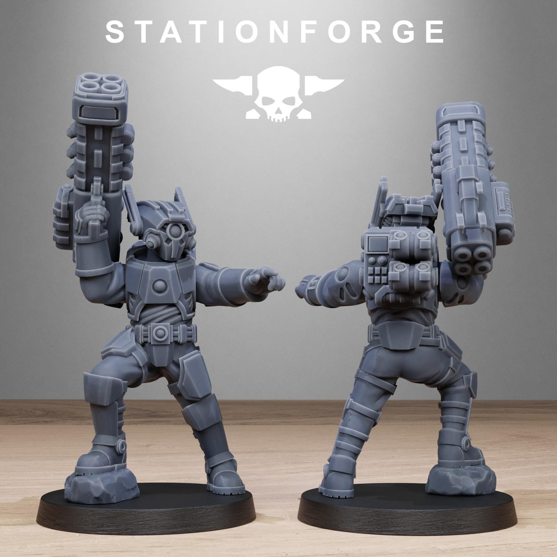 3D Printed Tarion Heavy Infantry by StationForge Miniatures – Last Hope ...